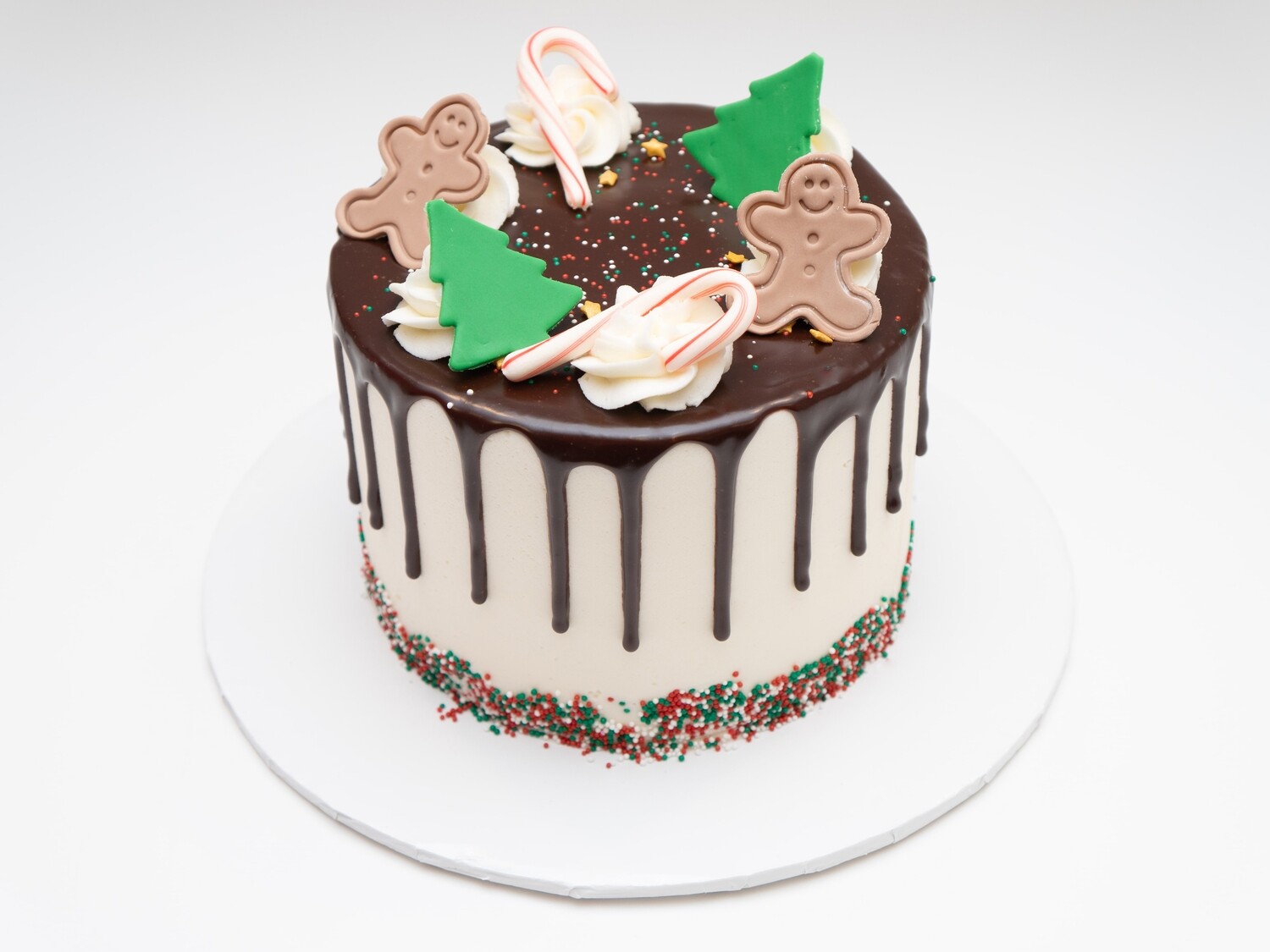 Christmas Drip Cake
