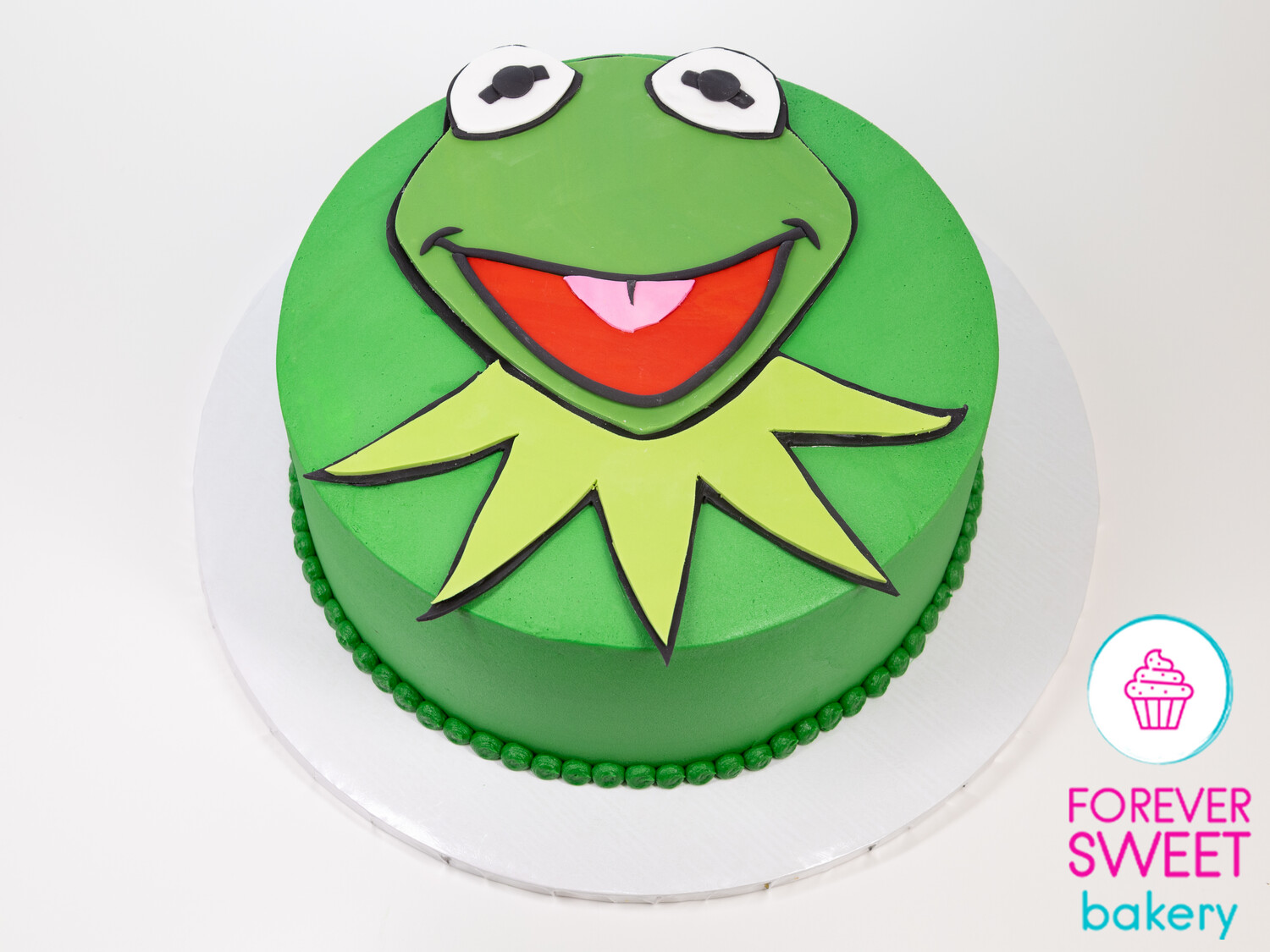 Kermit the Frog Face Cake – Forever Sweet Bakery – Forever Sweet Bakery ...