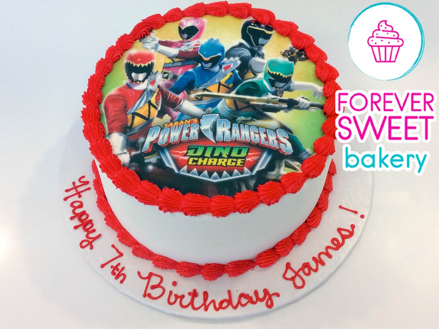 Power Rangers Image Cake – Order Online – Forever Sweet Bakery