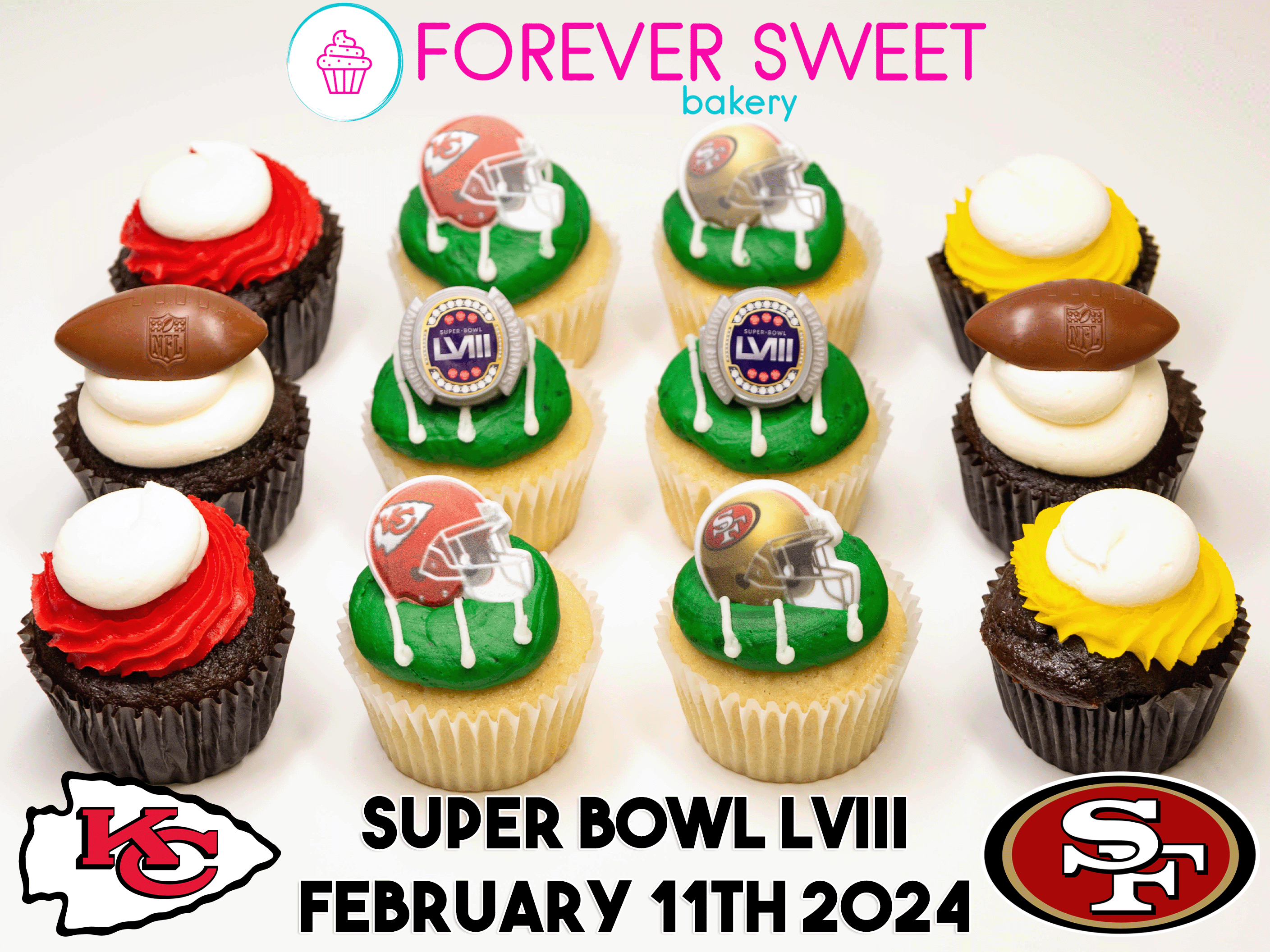 Super Bowl Treats – Super Bowl – Forever Sweet Bakery