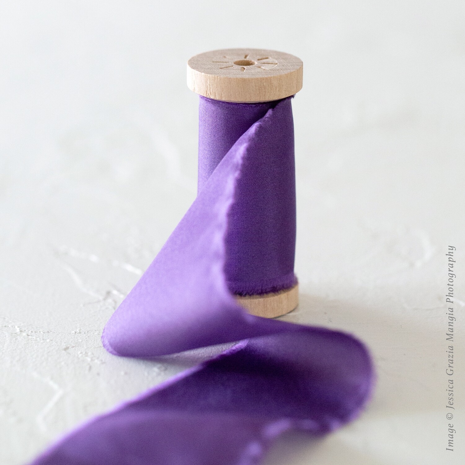 Ultra Violet | Classic Silk Ribbon | 100% Silk