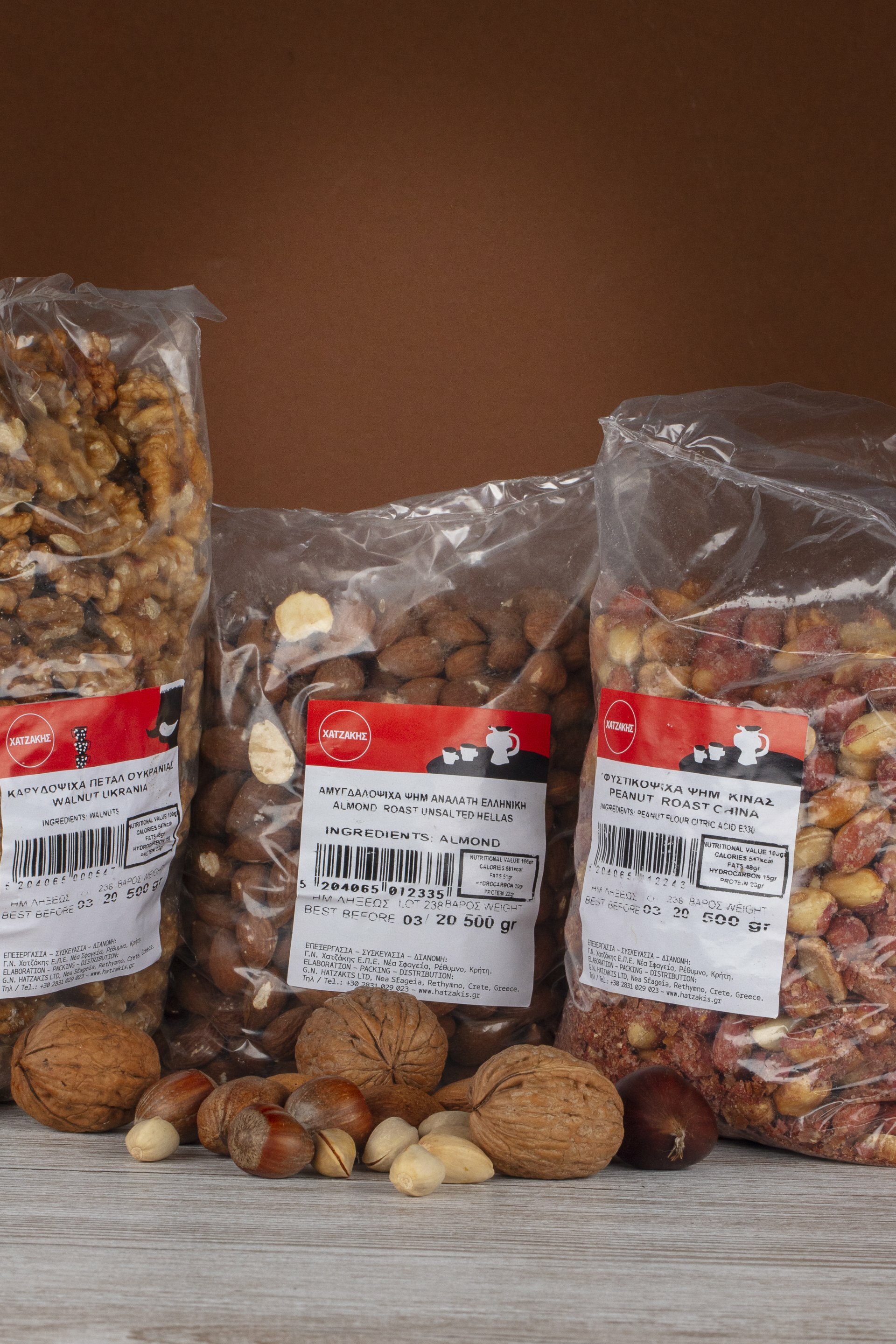 Nuts, Dried Fruits & Snacks