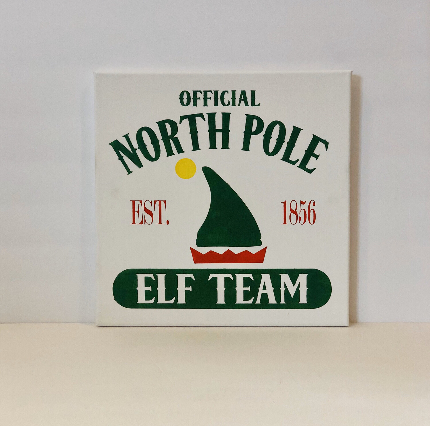 Elf Team Sign