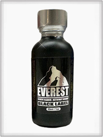 Buy EVEREST Black Label poppers solvent cleaner 30ml in the USA