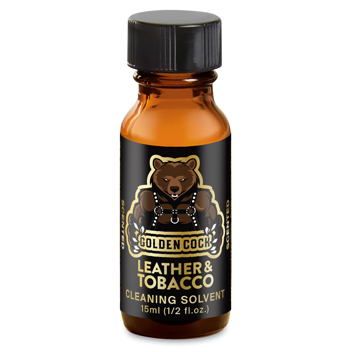 Buy GOLDEN COCK LEATHER & TOBACCO poppers solvent cleaner 15ml in the USA
