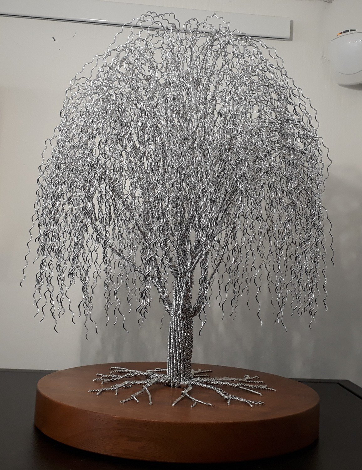 Weeping Willow – A Wire Tree by Clive Maddison – Shop – Buy Art Online