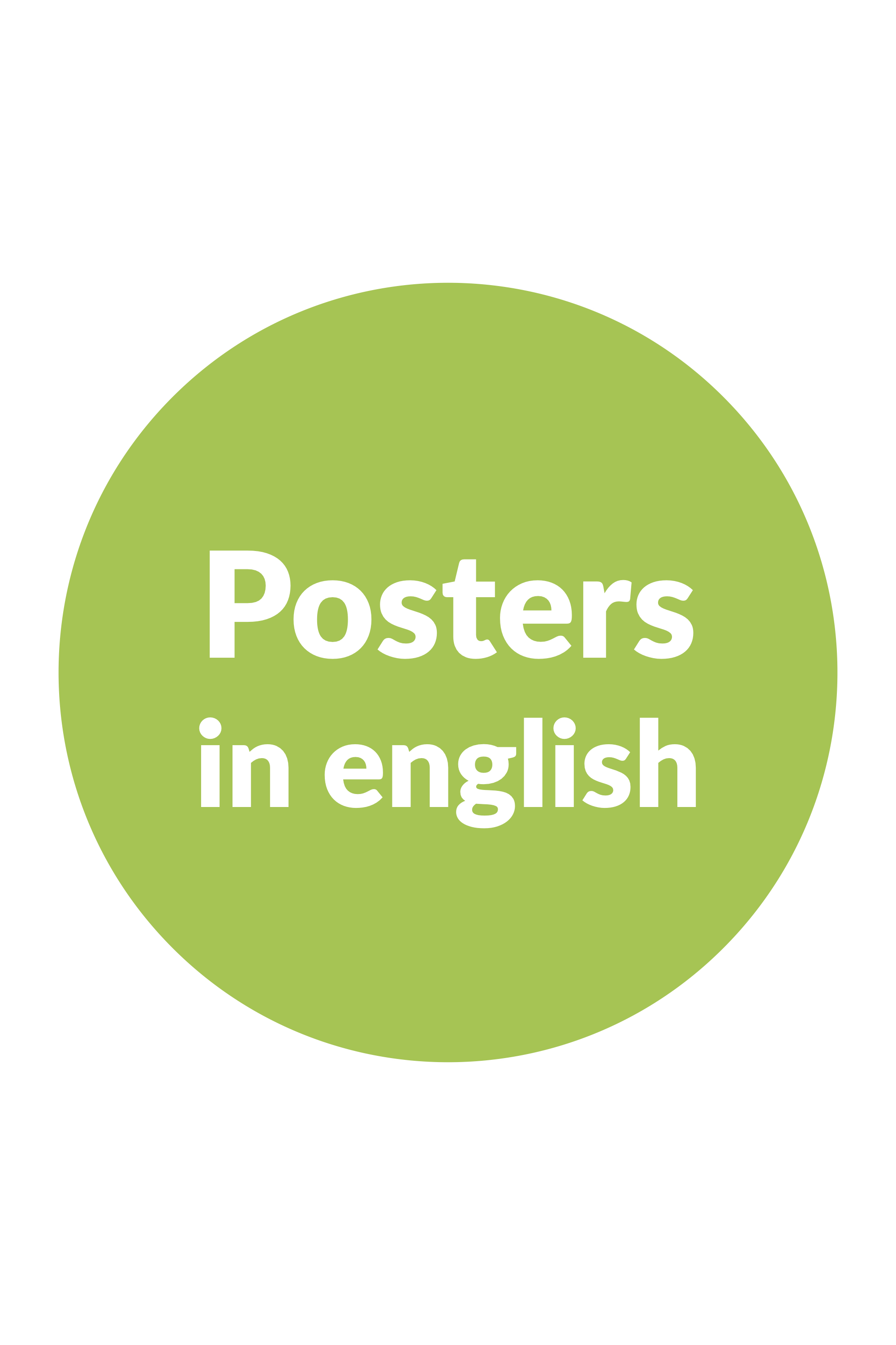 Posters in English