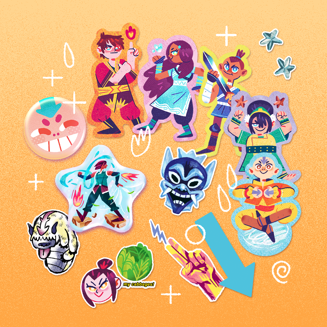Avatar Stickers, Tattoos and Badges