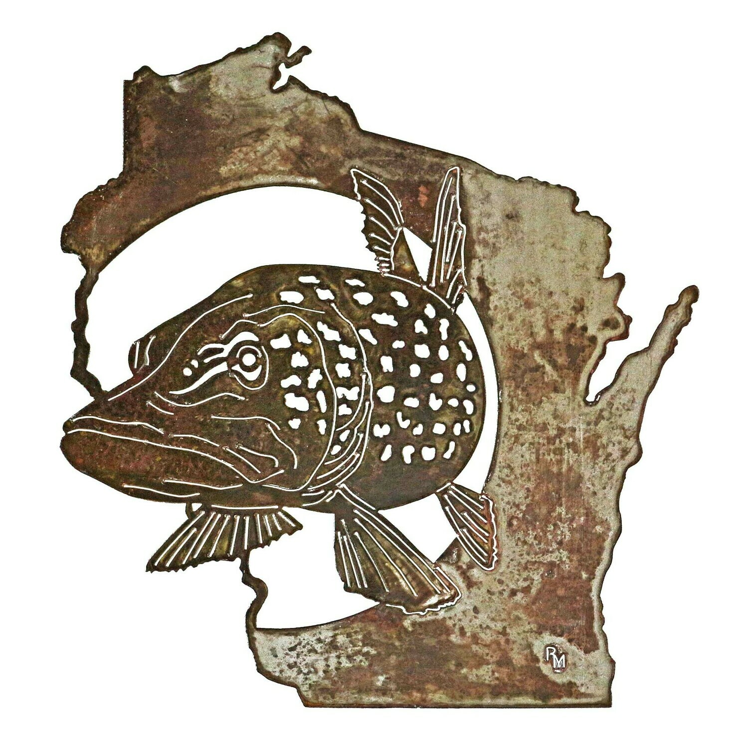 Metal Northern Pike Art