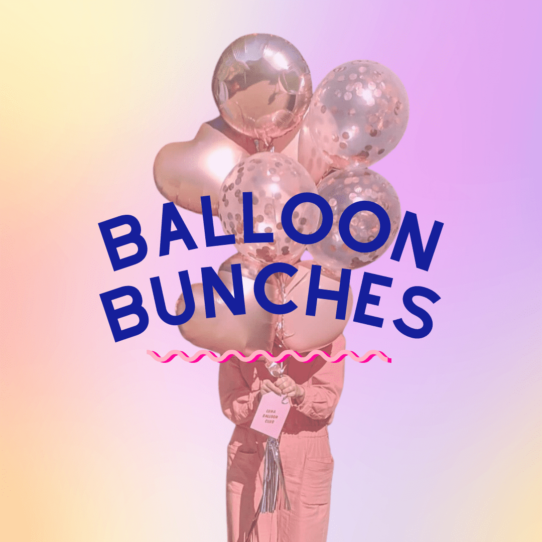 Balloon Bunches - Balloon Shop Perth - Luna Balloon Club