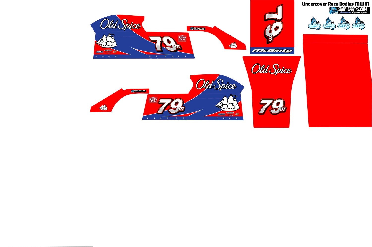 Undercover Race Bodies 2023 Infraction MWM Custom Wrap | Vector File ...