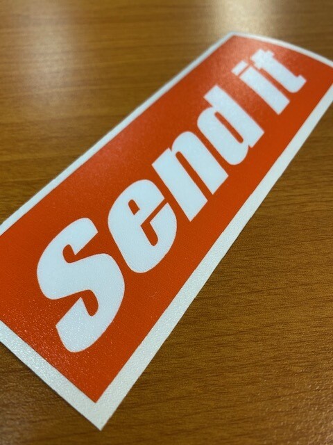 Larry Enticer | Send It Sticker | Custom R/C Wraps | Carpy's Print Co.