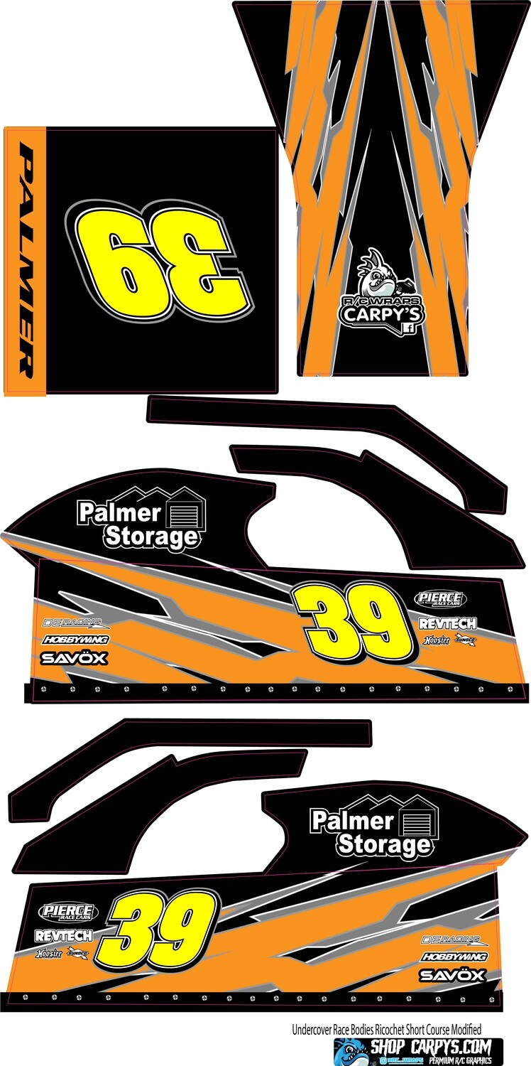 Undercover Race Bodies Ricochet Short Course Modified Wrap (Custom ...