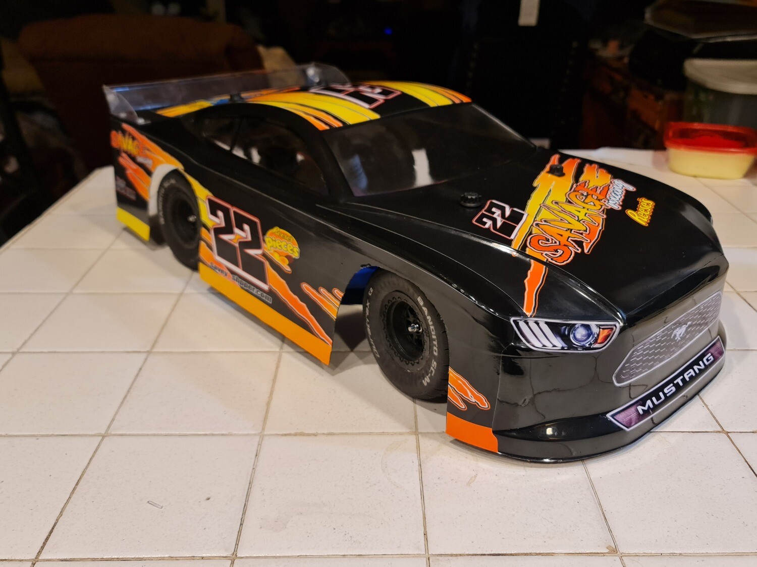 Shark Ford Mustang Villain Wrap | Buggy (Custom) | Modified Race Wraps ...