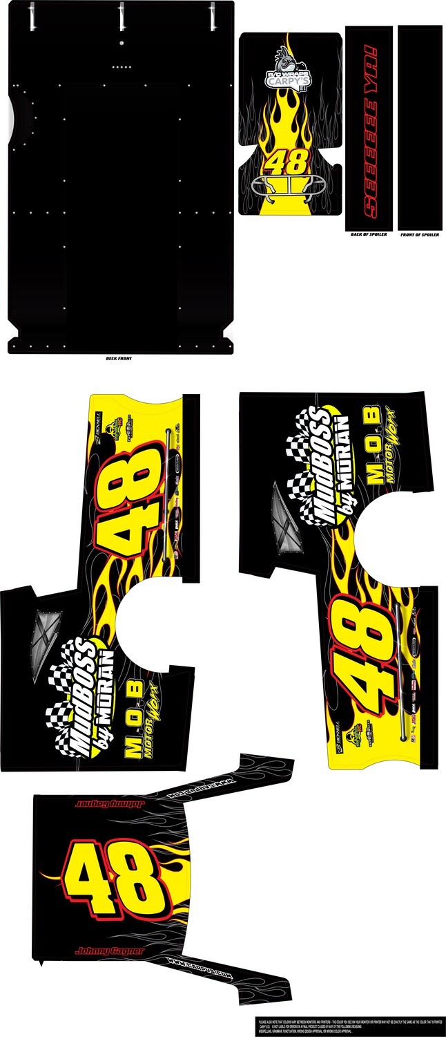 GT Bodies Sail Panel Mudboss Wraps (Custom Designed to Order) | Vector ...