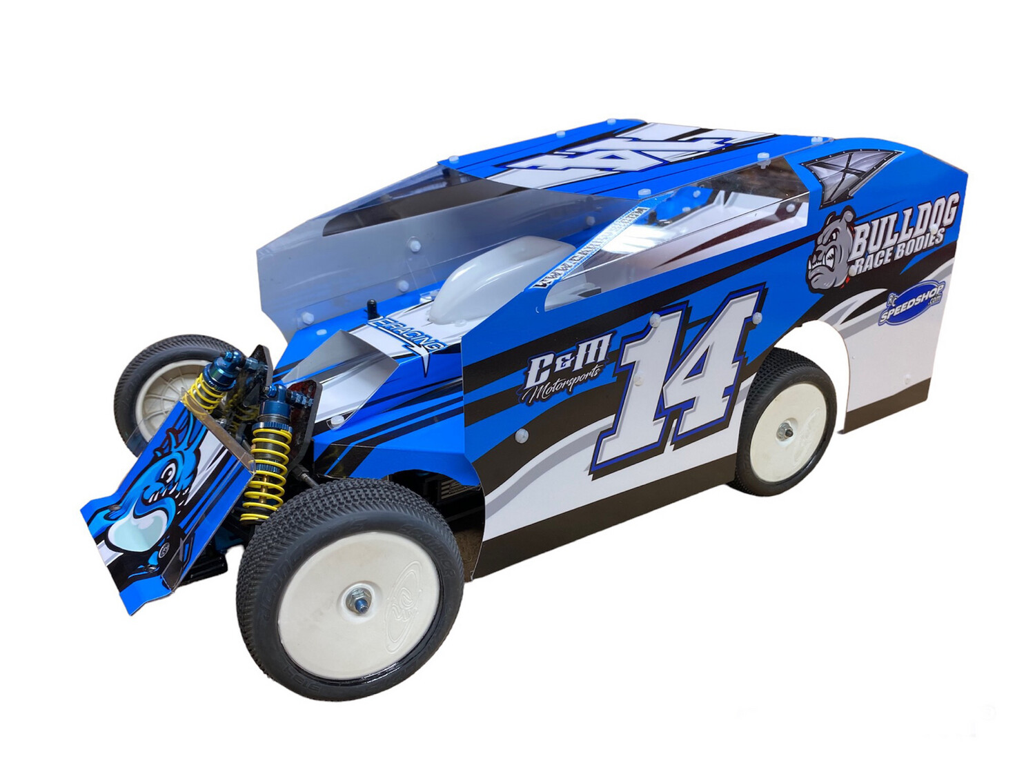 Bulldog Race Bodies 2023 Rubber Tire EDM Body Wrap | Custom R/C Wraps ...