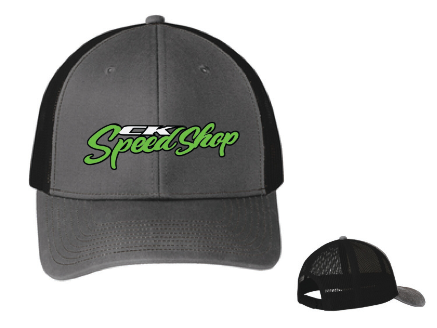 CK Speedshop 2023 Team Hat | C112 Grey Steel/ Black | Vector File ...