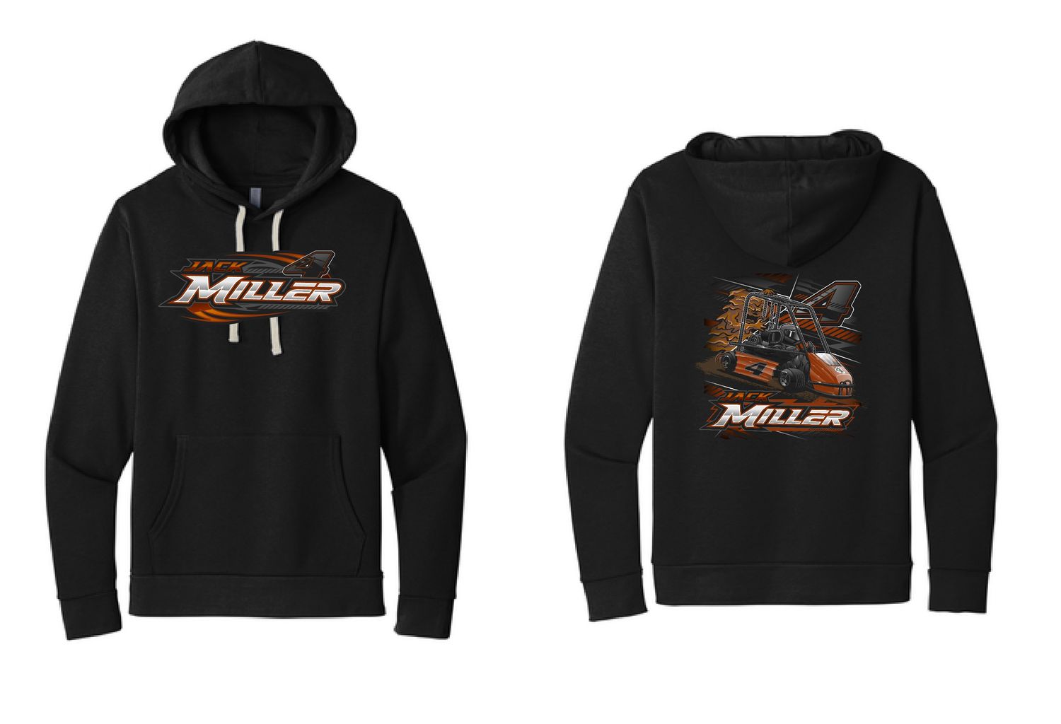 Mud Monster Hoodie | NL9303 Black | Custom Traxxas Dirt Modified Wraps