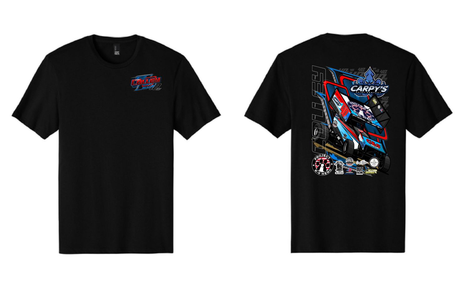 Chad Colley TShirt | DT104 Black | Custom Traxxas Dirt Modified Wraps