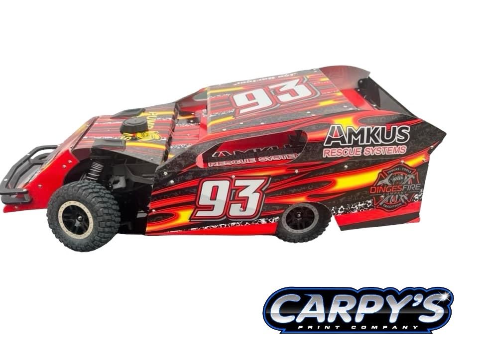 Sipple Speedshop Sx3 Mark9 SC Modified Body Wrap | 1RC Truck Headlights ...