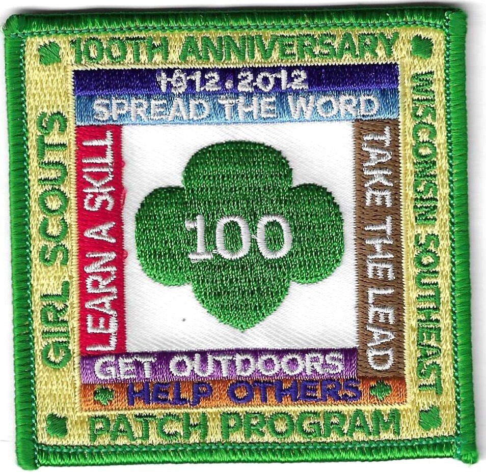100th Anniversary Patch Spread the Work GSWISE