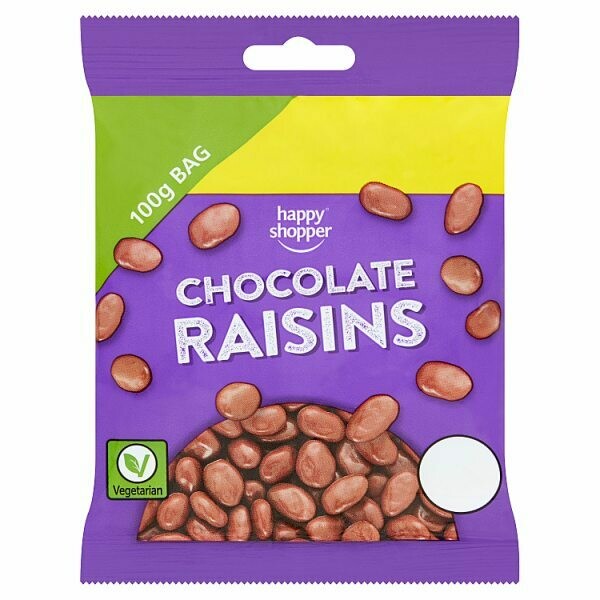 Happy Shopper Chocolate Raisins 100g