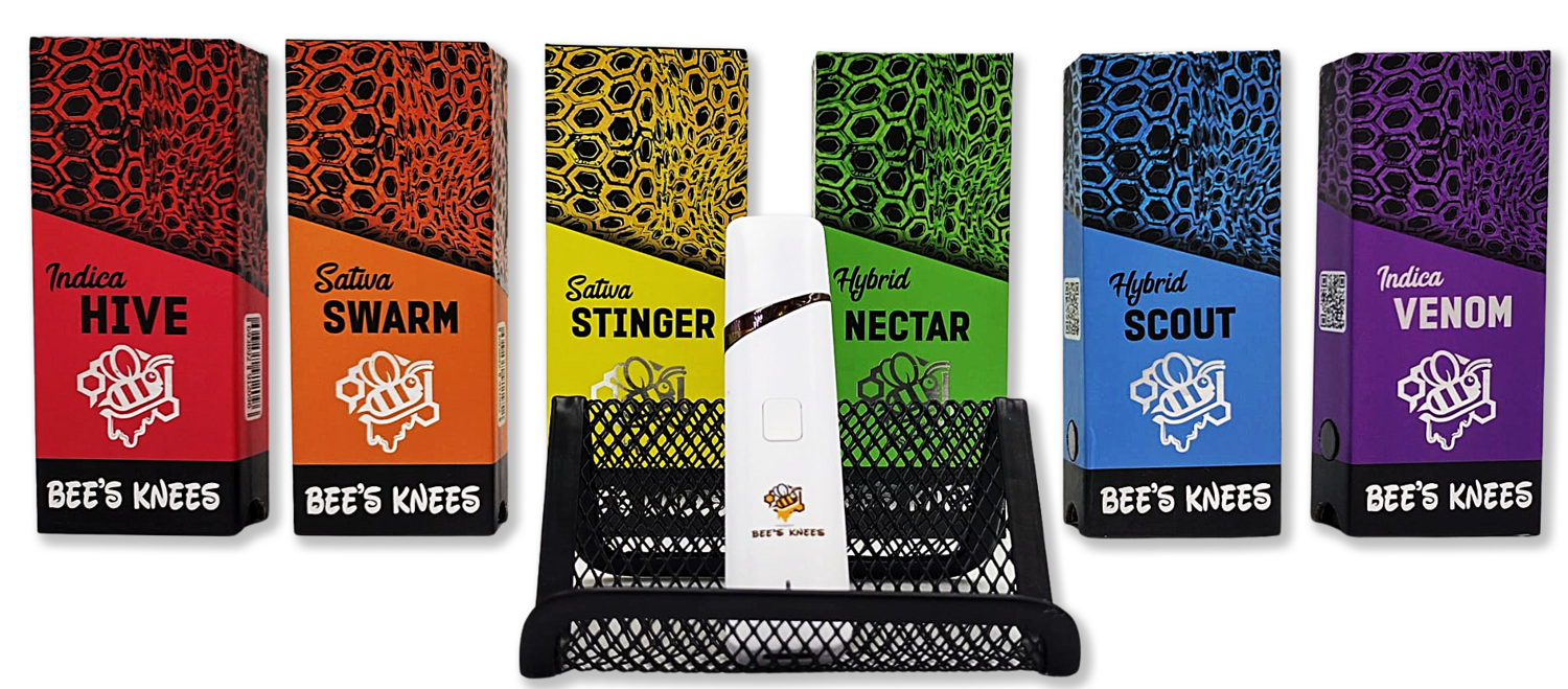 Bees Knees THCA Rechargeable Disposables Vape Pens (2 grams)