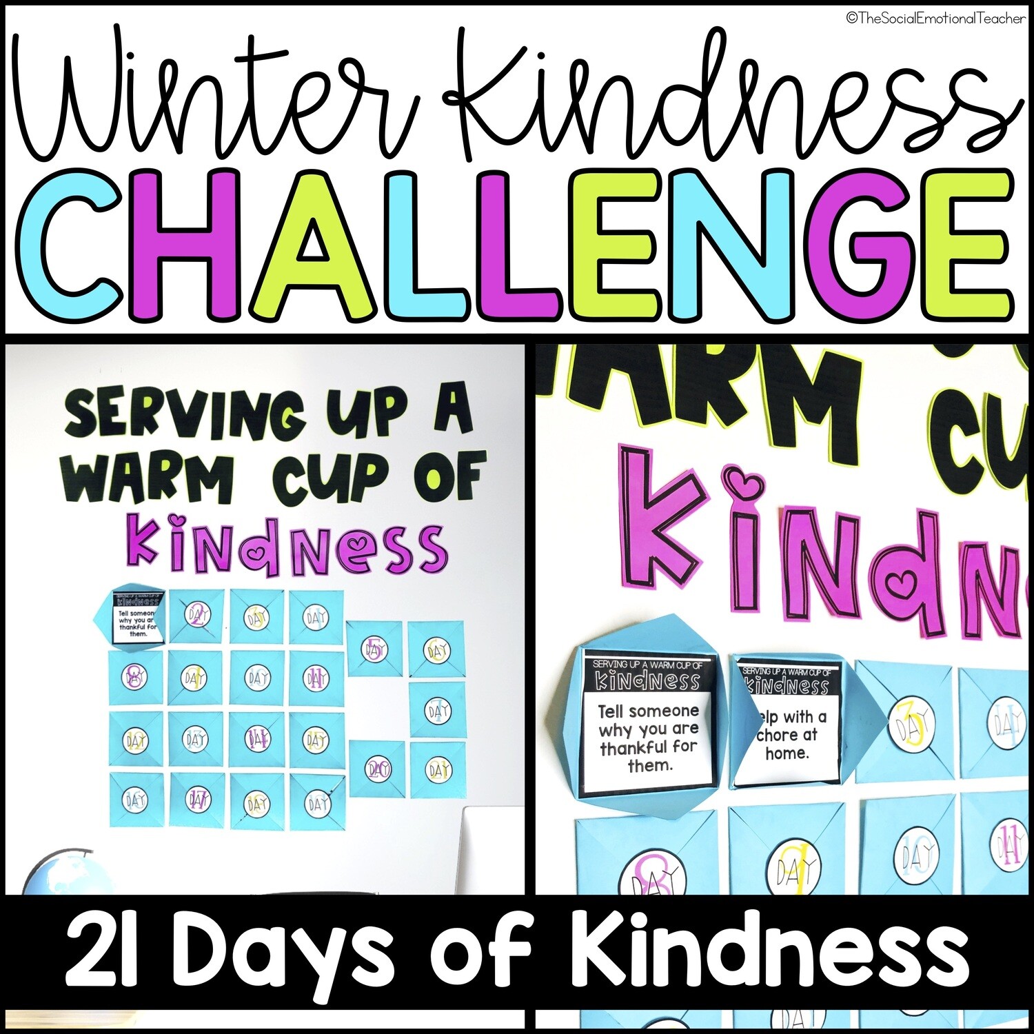 Winter Kindness Challenge | Store - The Social Emotional Teacher
