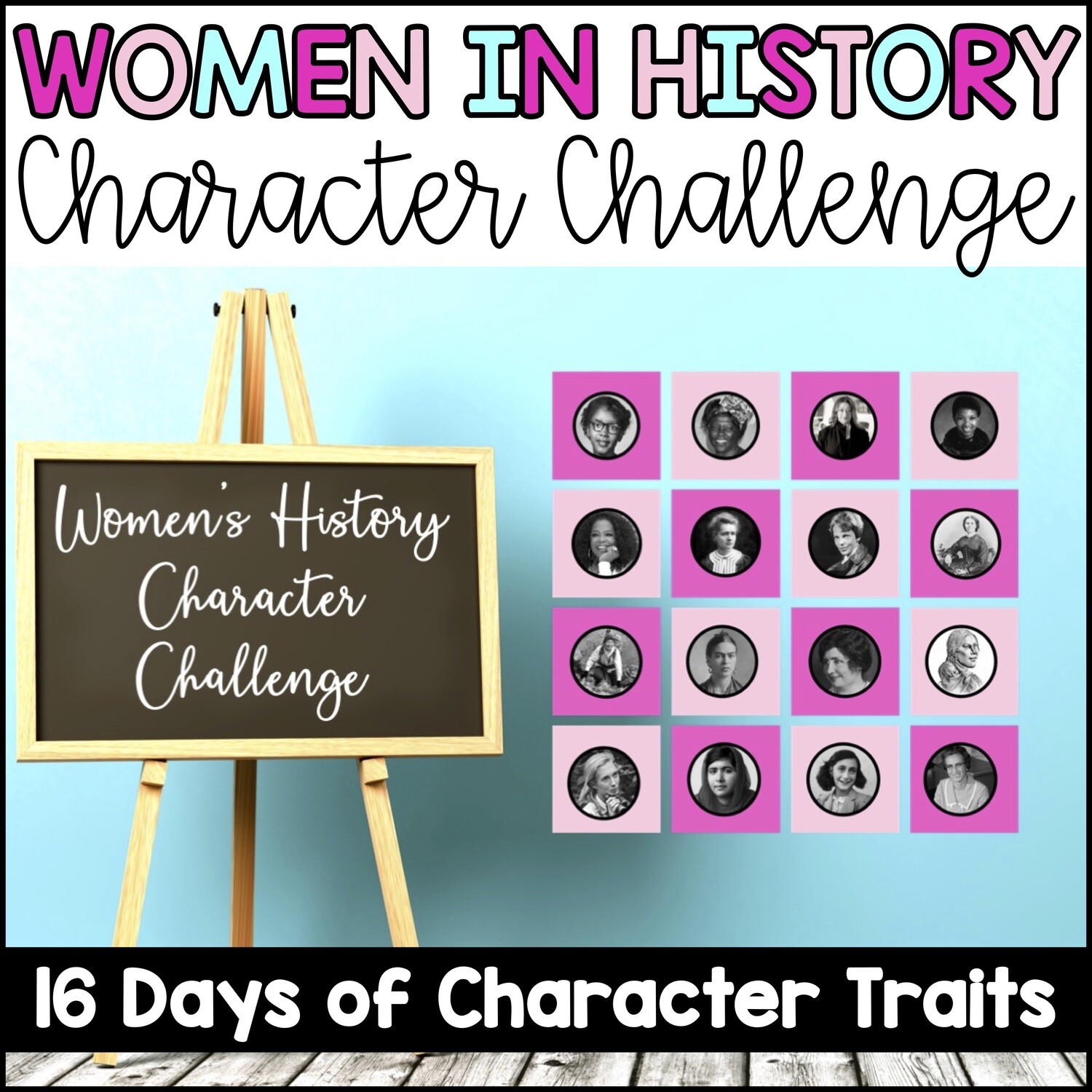 Women's History Character Challenge | Store - The Social Emotional Teacher