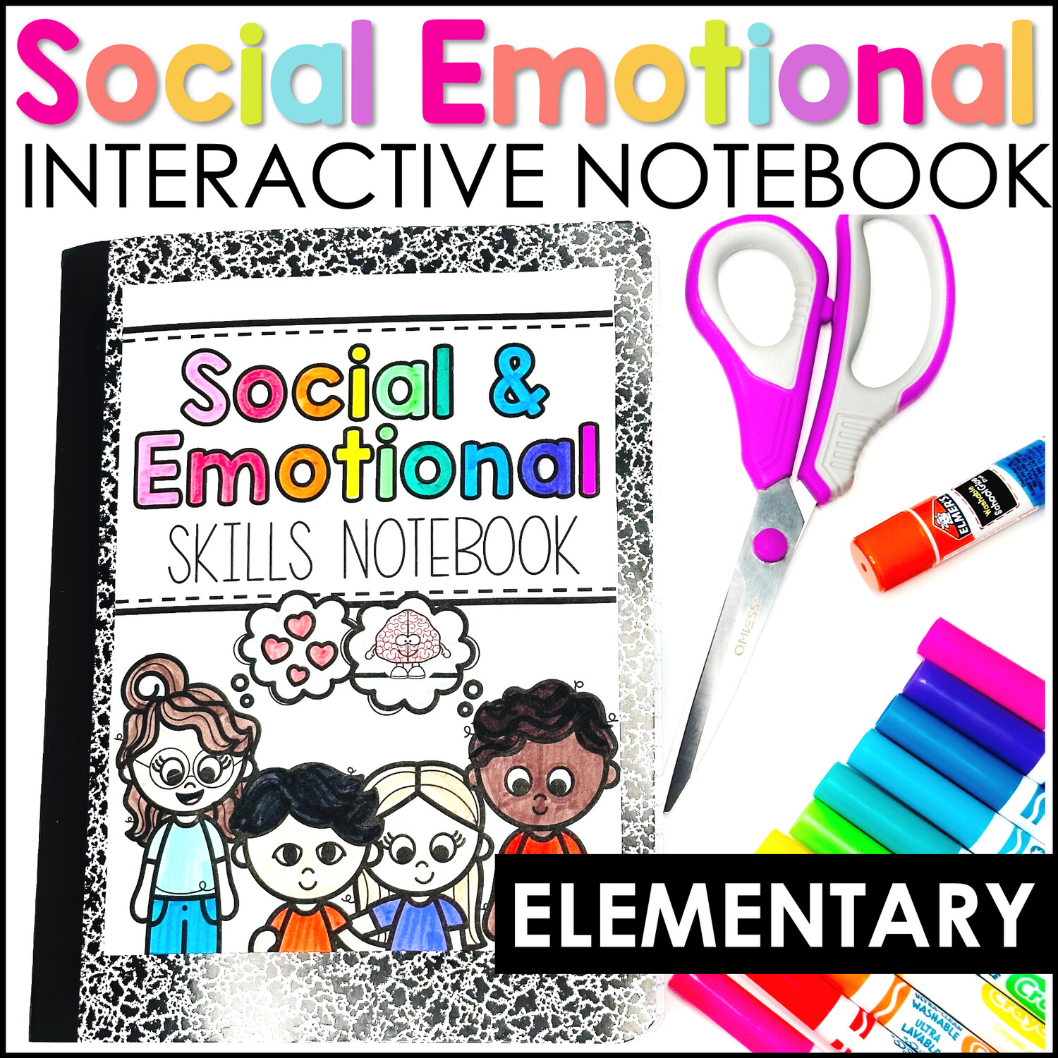 Social Emotional Skills Interactive Notebook – Store – The Social ...