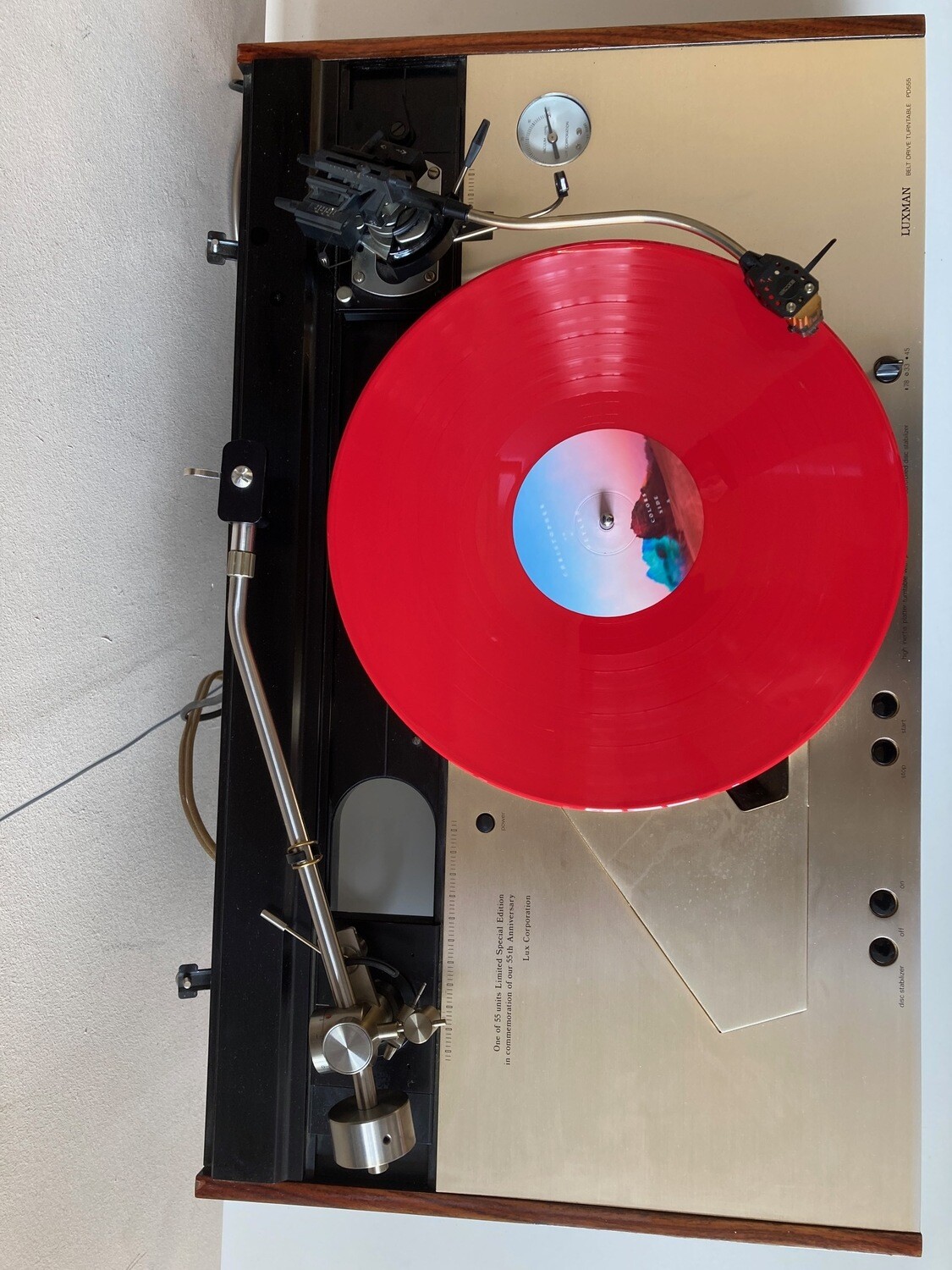 Luxman PD555 Plattenspieler Limited Edition 55 th Anniversary