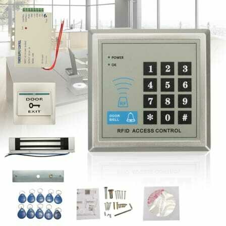 Electric RFID Access Control ID Password Safty Entry System Door Lock ...