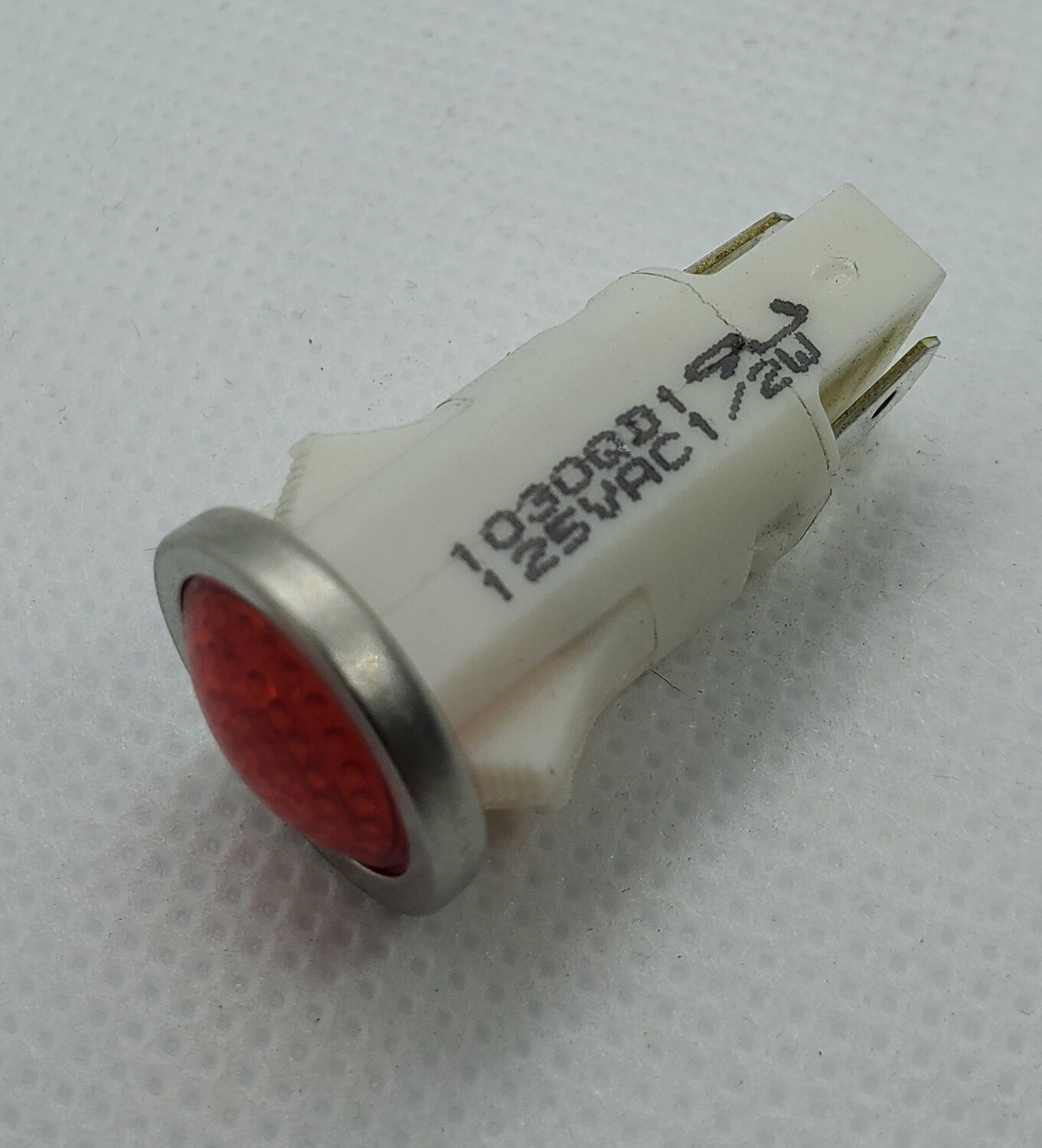 LIGHT, INDICATOR, 125V, 1/2 WATT, RED