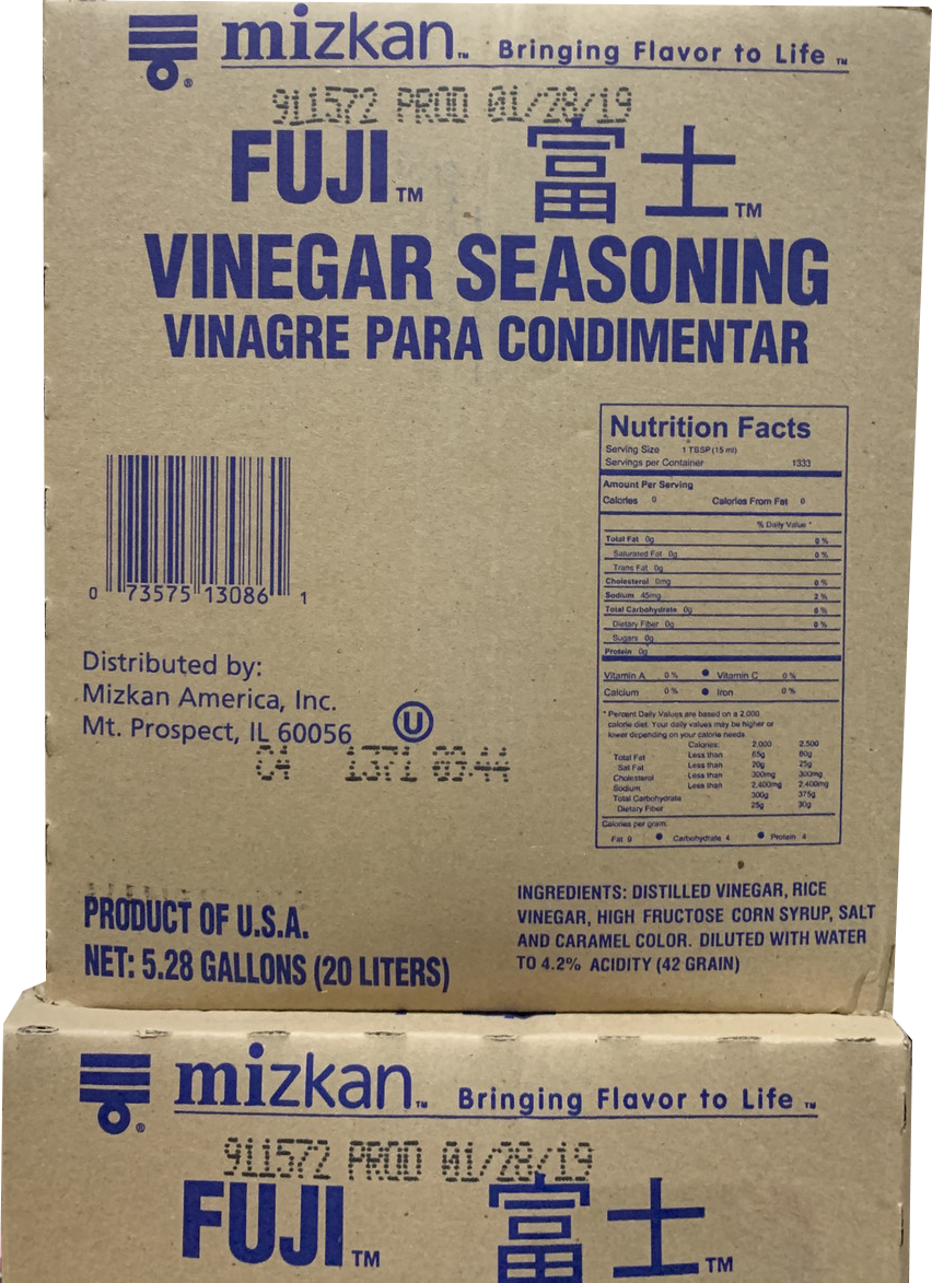 FUJI VINEGAR SEASONING 5.28 GALLONS