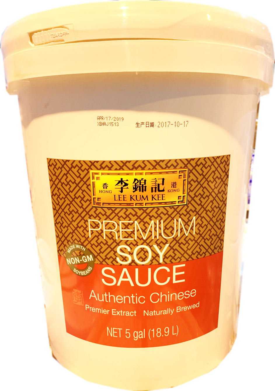 LKK PREMIUM SOY SAUCE 5GAL/BUCKET