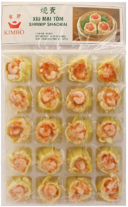 KIMBO FRZ SHRIMP SHAO MAI 12X500G/CASE