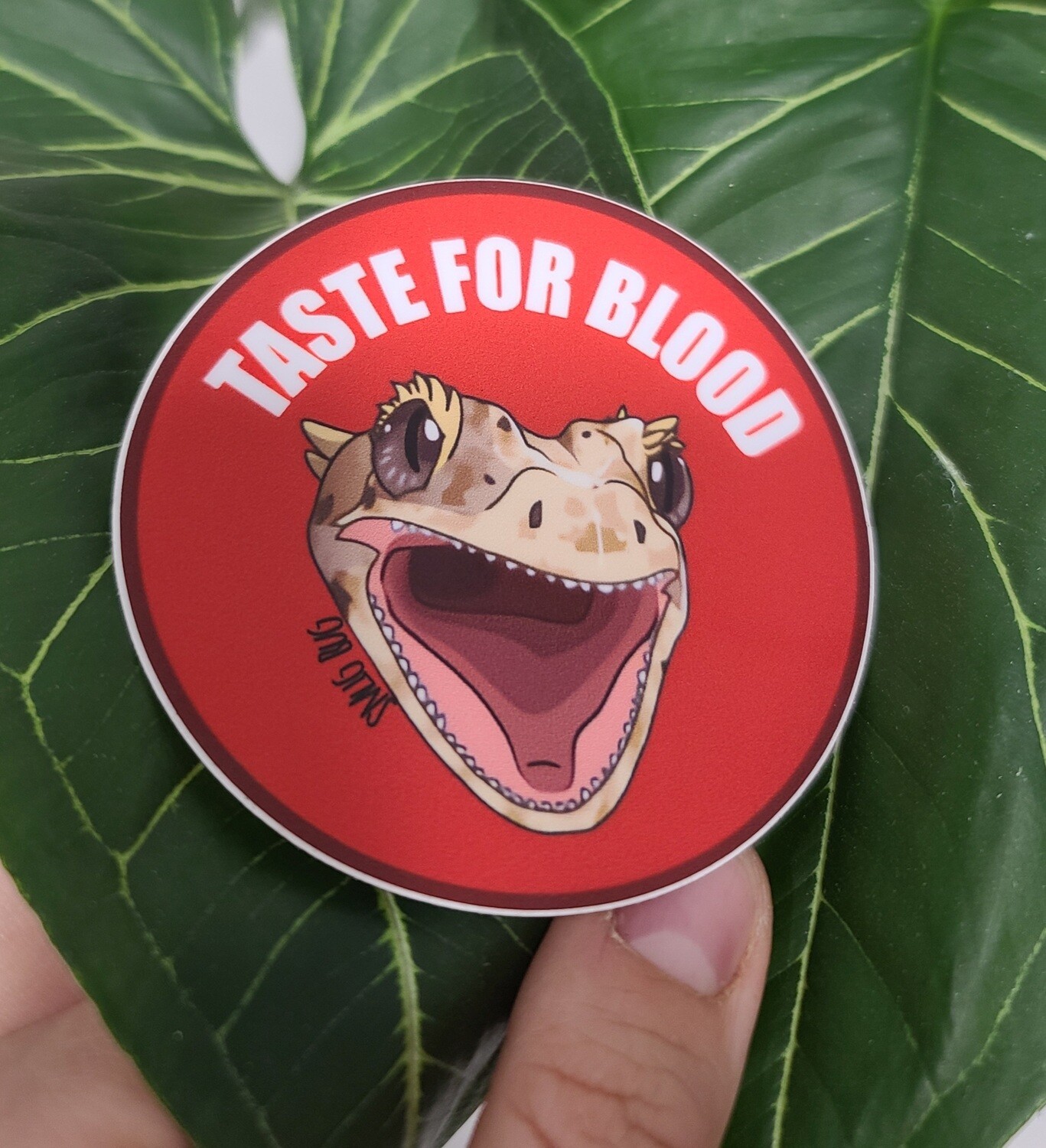 Taste For Blood Sticker