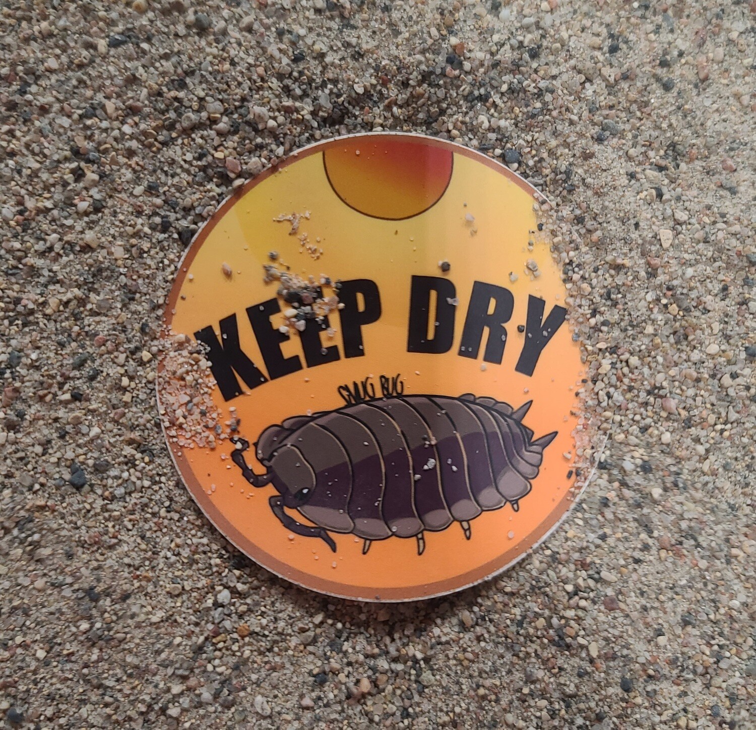 Keep Dry Sticker