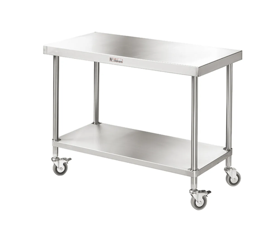 Simply Stainless SS02.7.0900 Work Bench with Splashback