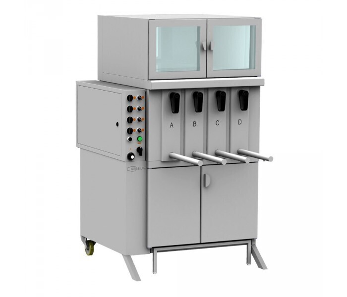 Gresilva GV4 4 Compartment Electric Vertical Grill System