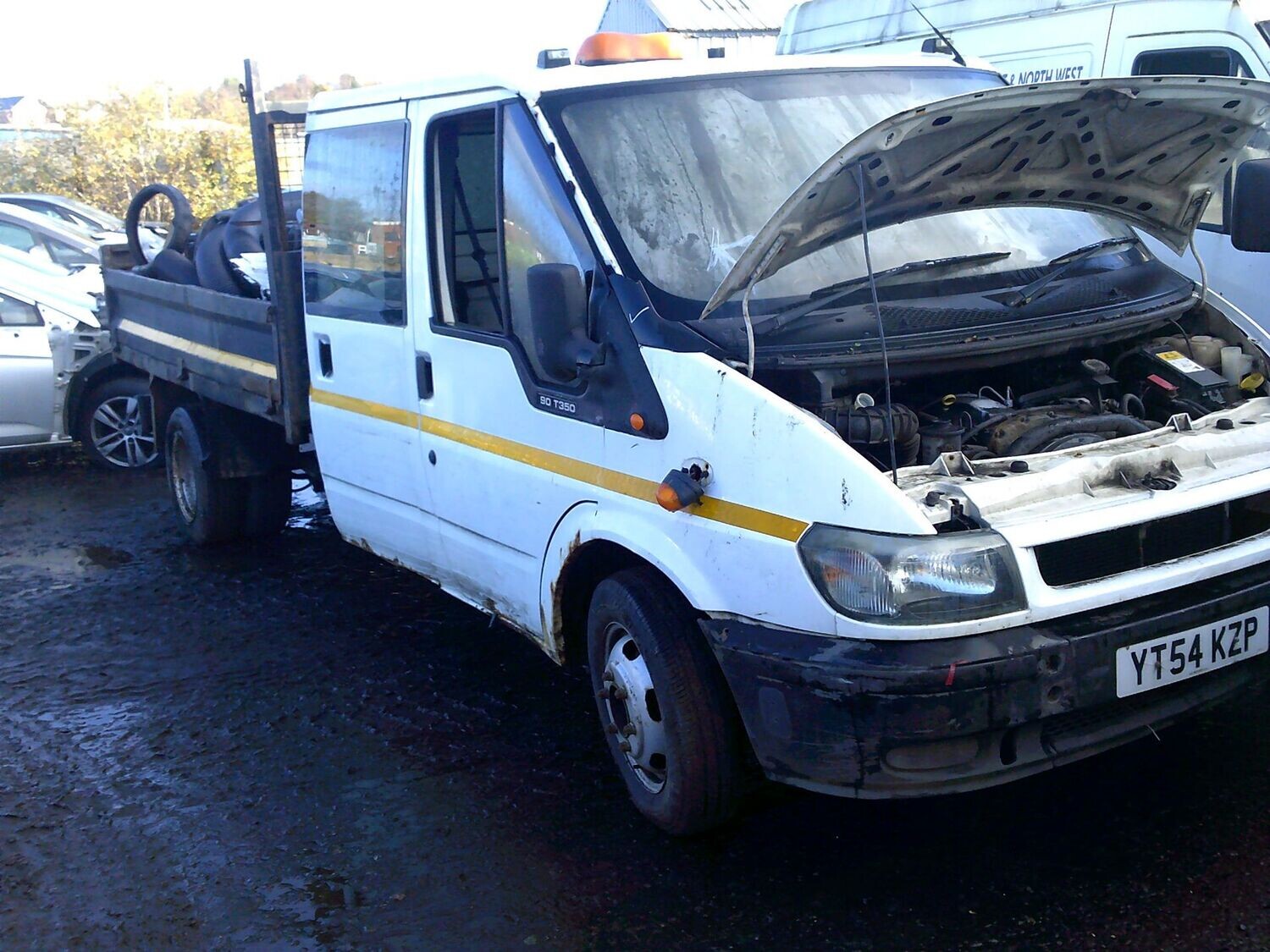 ford transit mk6 pick up 2.4 breaking for spares..click for info