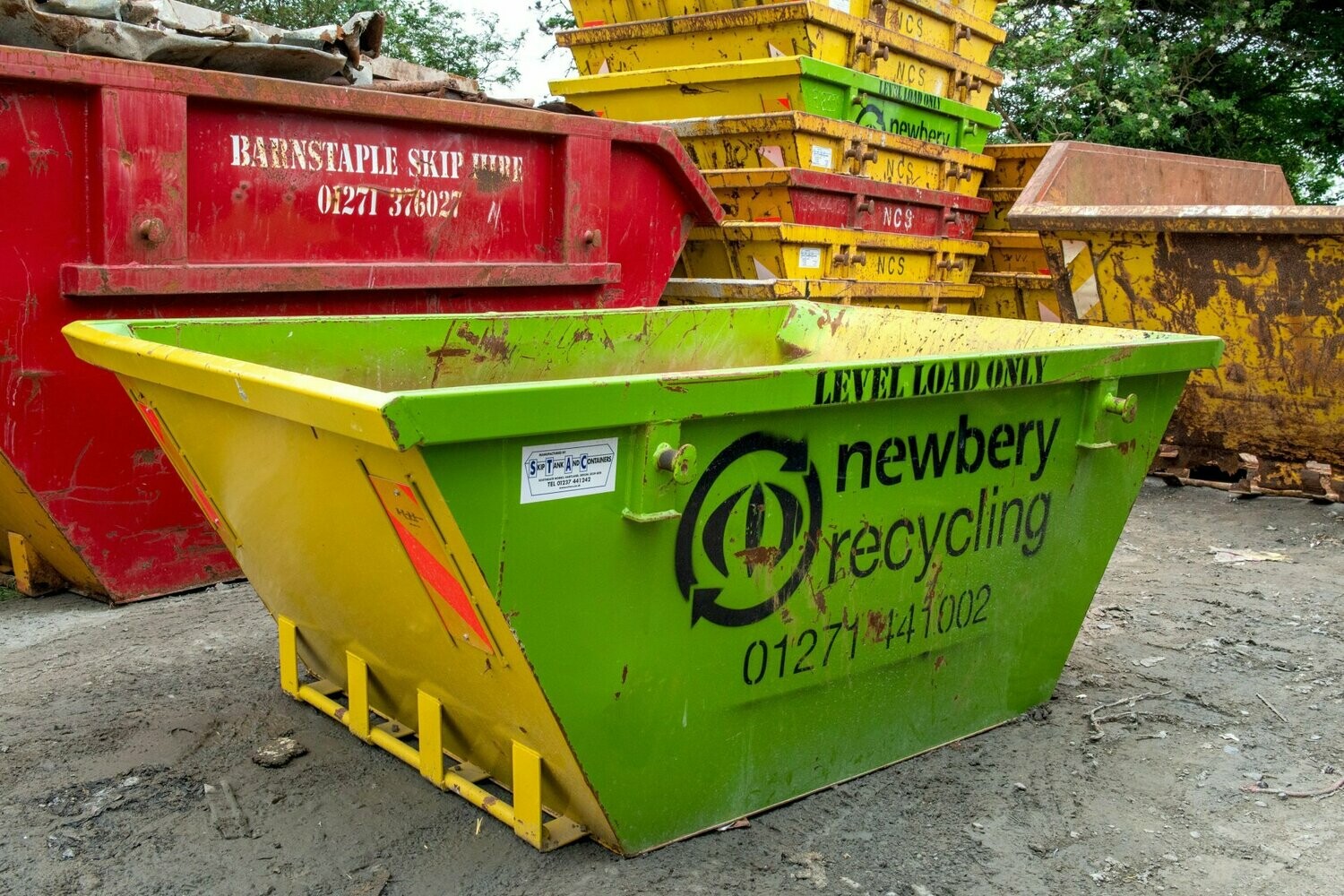 3.5 Cu Yd Skip - inert waste