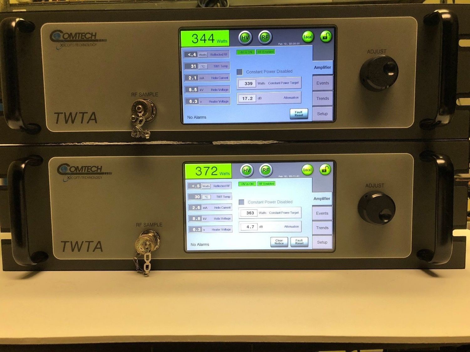 Xicom XTRT-400K 400W KU BAND INDOOR TWTA, Linearized -Extended KU 13.75 ...