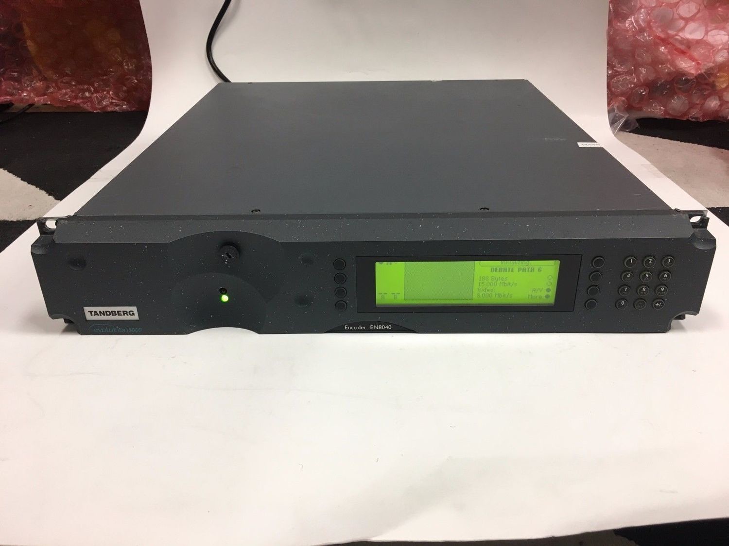 Tandberg Ericsson EN8040 EVOLUTION5000 MPEG-2/4 HD SDI ENCODER DVB-S2 ...