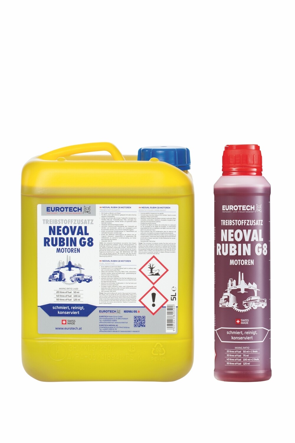 Neoval Rubin G8 Motoren 5 Liter | www.wertec.ch