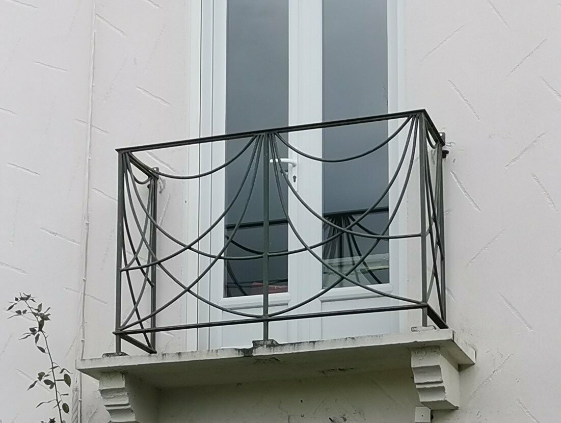 balcon en fer forgé plein style SAN FRANCISCO