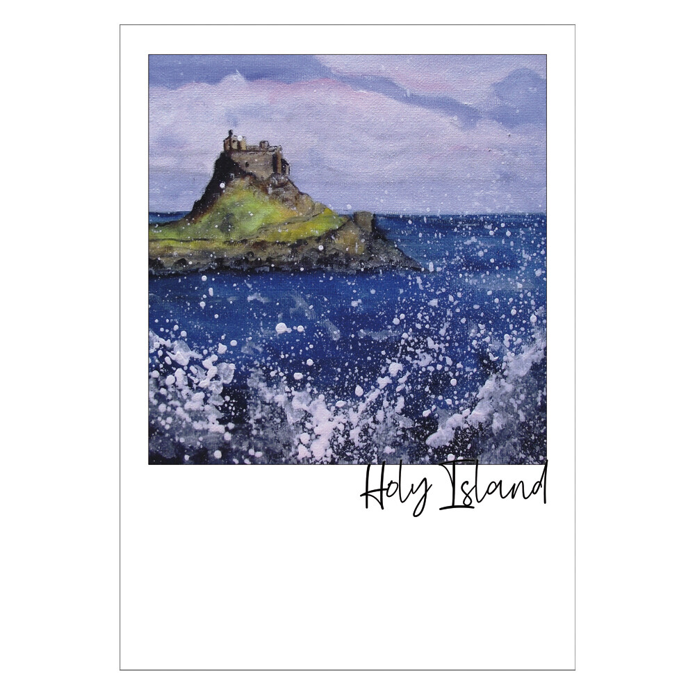 Holy Island Post Card