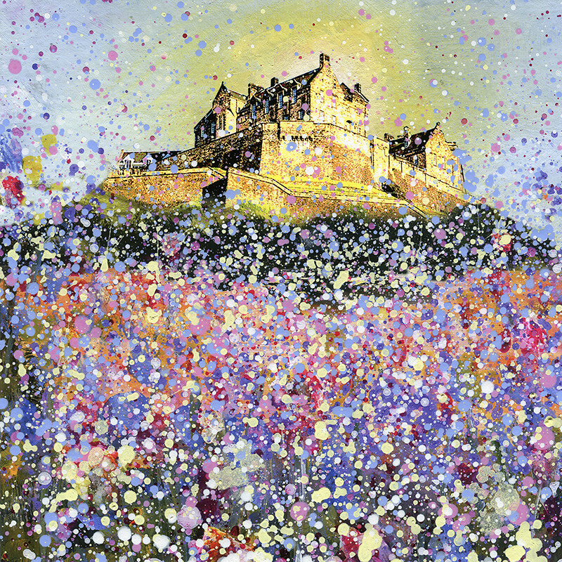 Edinburgh Castle Canvas Print