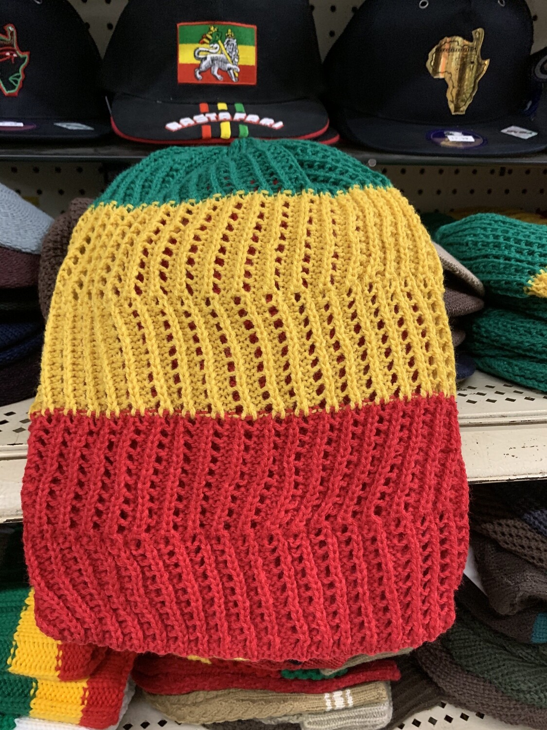 Ethiopian flag hats