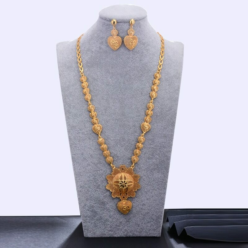 Habesha Jewelry-Sets Wedding WANDO Ethiopian/oman Gold-Color Women
